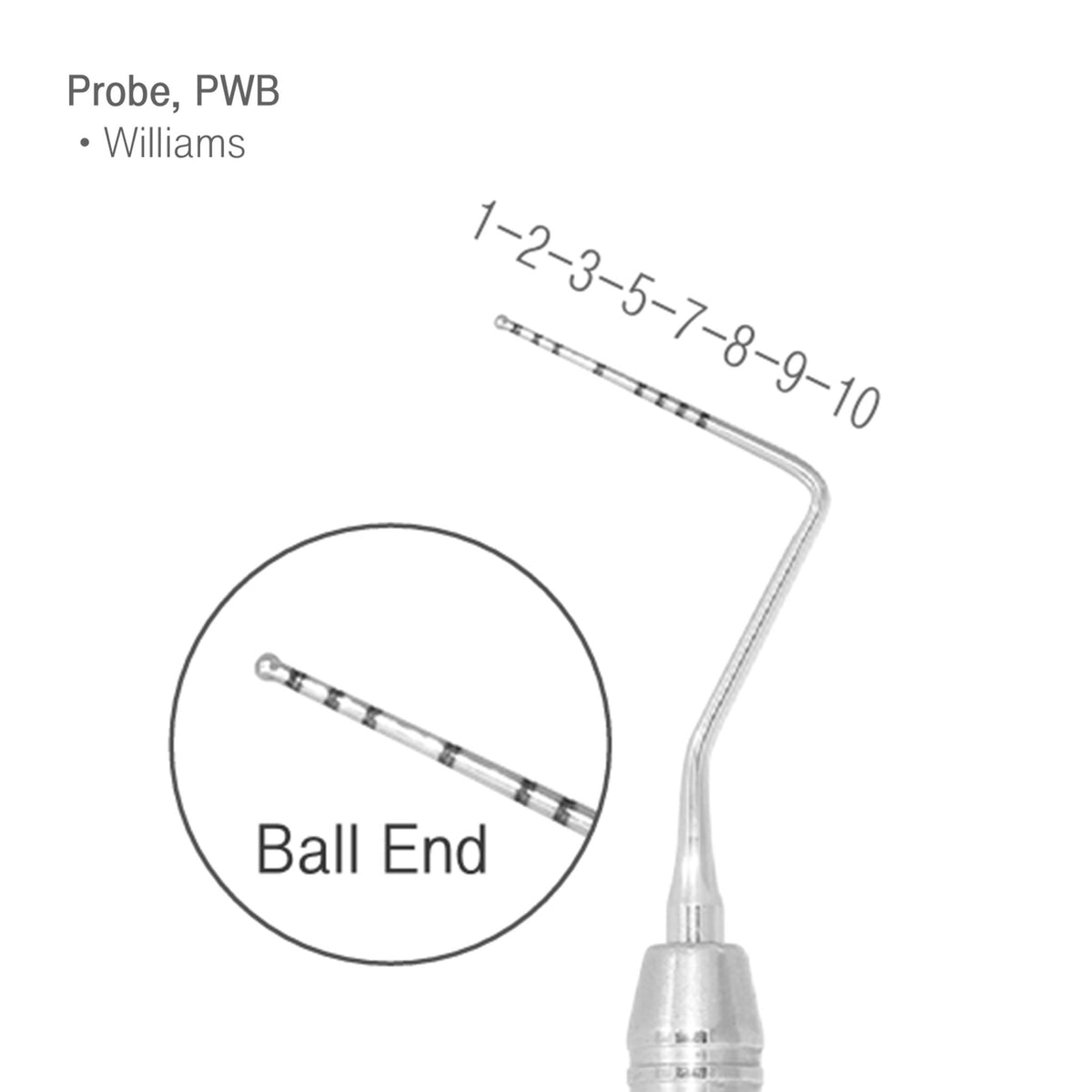 Ball End Probe Williams Premium Osung -BPWB | Osung USA