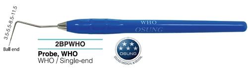 Dental Ball End Probe, Autoclavable Silicone Handle, PWHO | Osung USA